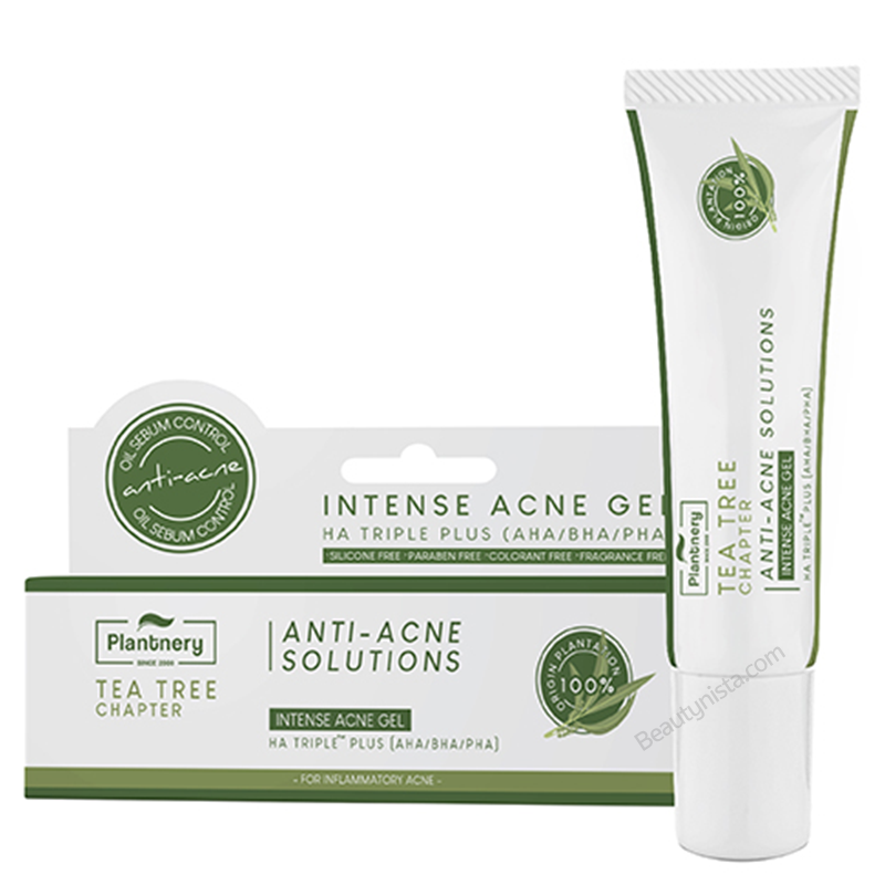 Plantnery Tea Tree Intense Acne Gel แพลนท์เนอรี่ ที ทรี อินเทนซ์ แอคเน่ ...
